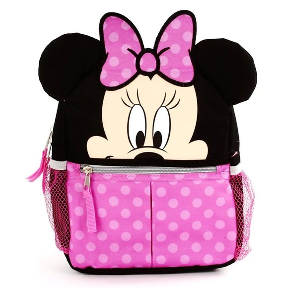 Disney | Accessories | Disney Minnie Mouse Hot Pink Purple Mini ...